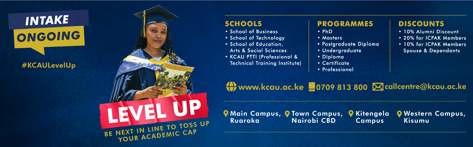 Western Campus – KCA University - KCAU | Western Campus - Kisumu
